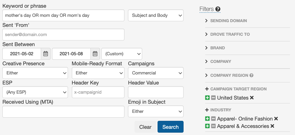 Competitive Tracker Reference Guide